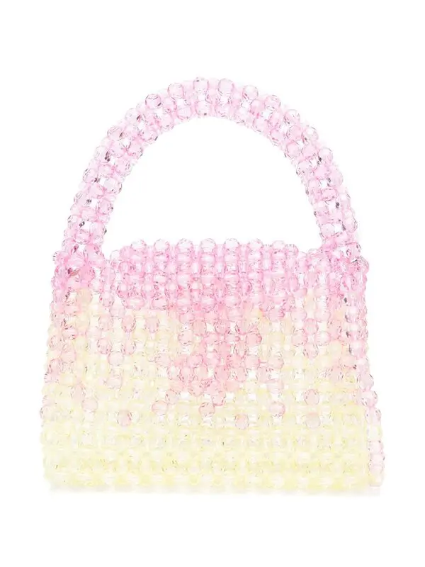 Germanier Bead-embellished Tote Bag - Pink