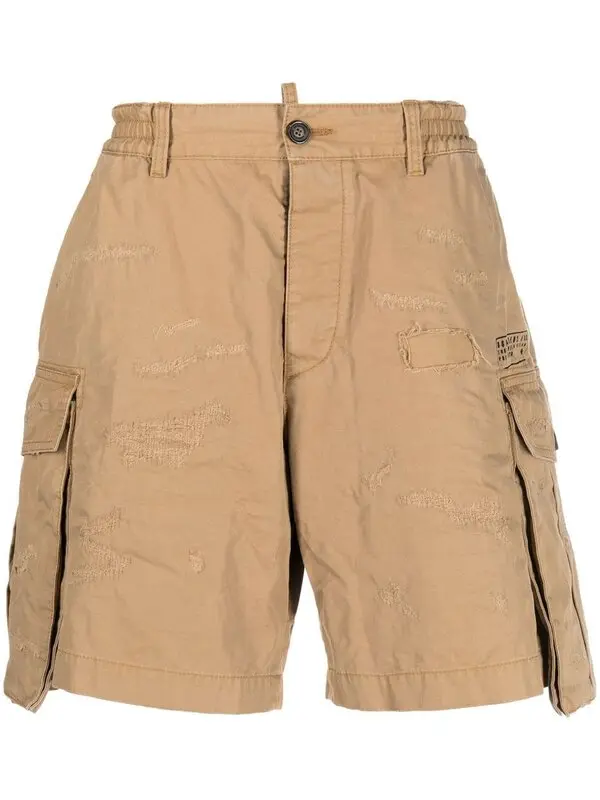 Dsquared2 Distressed-effect Cargo Shorts