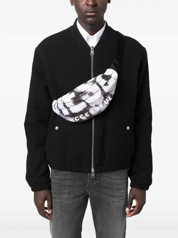 DIESEL® Rave X Logo-print Belt Bag