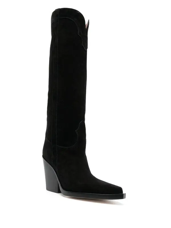 Paris Texas 90mm Knee-high Suede Boots