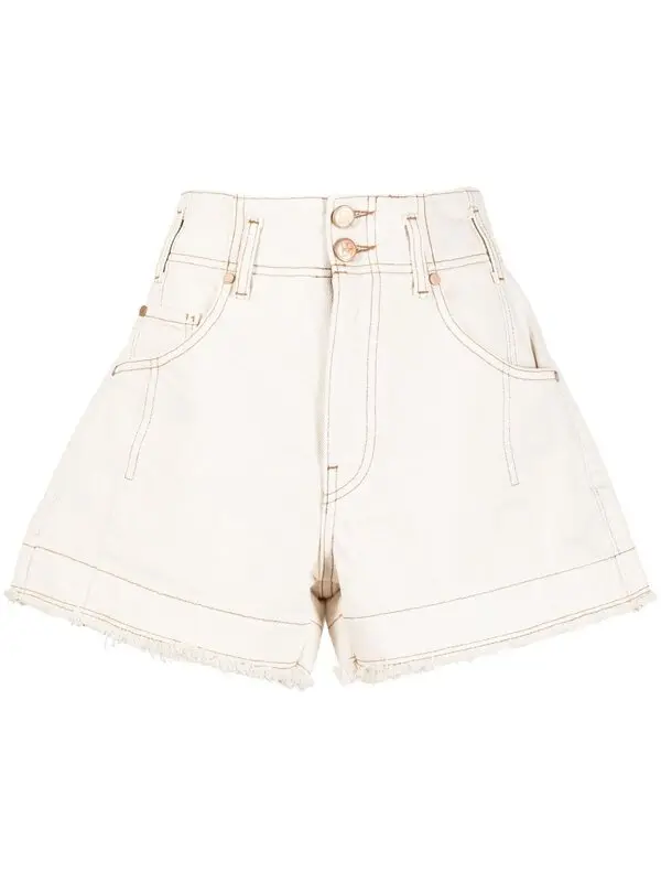 Ulla Johnson Wide-leg High-waisted Shorts
