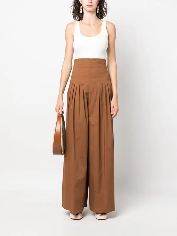 Federica Tosi High-waisted Palazzo Trousers