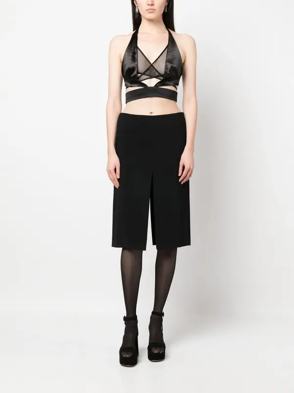 Dsquared2 Halterneck Cropped Top