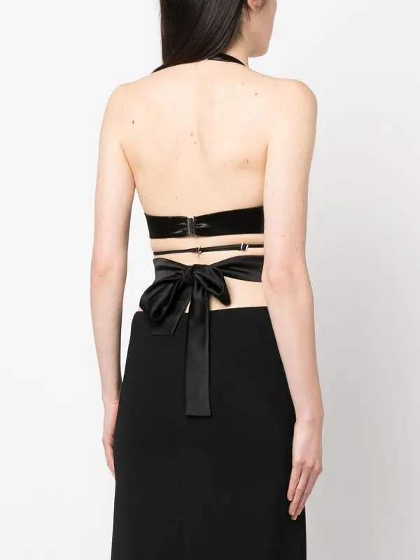 Dsquared2 Halterneck Cropped Top