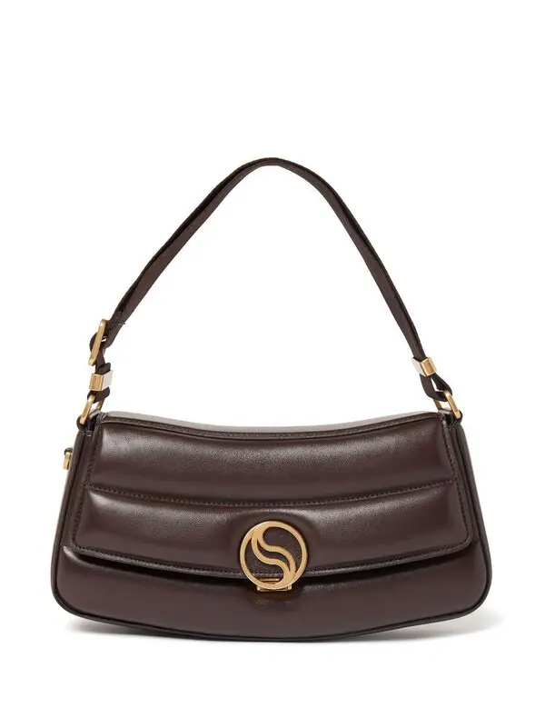 Stella McCartney S-wave Shoulder Bag - Brown