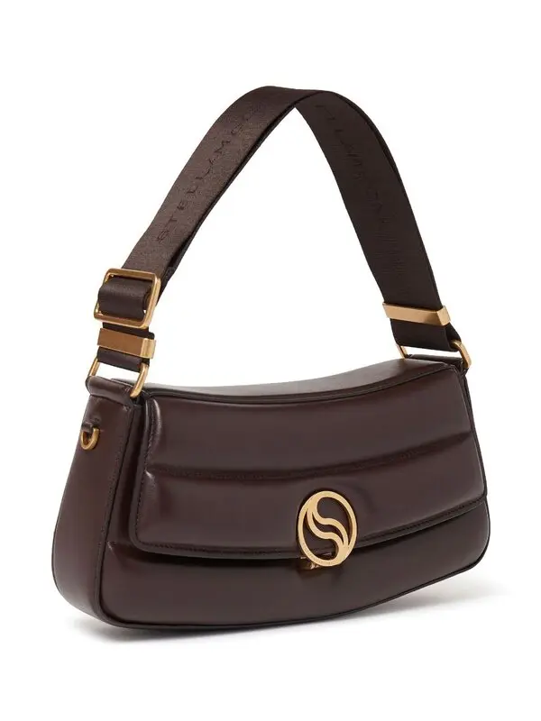 Stella McCartney S-wave Shoulder Bag - Brown