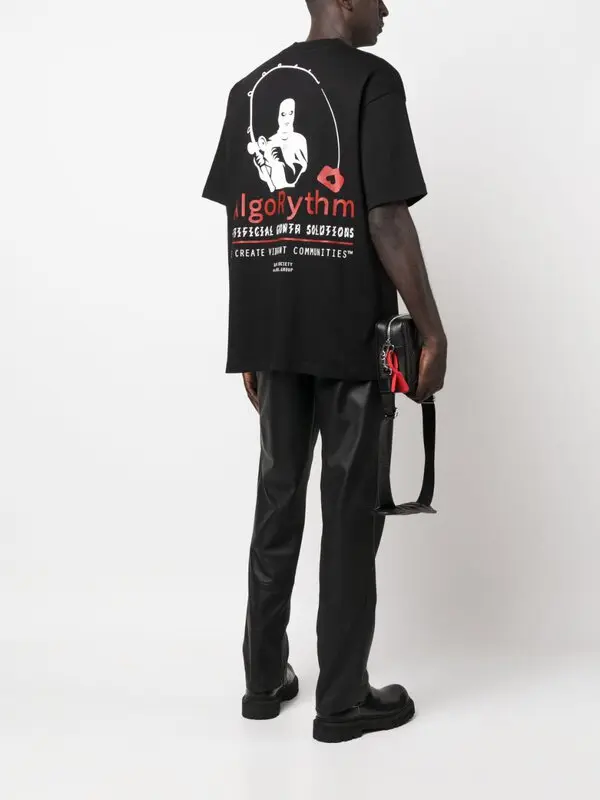 44 LABEL GROUP Graphic-print Cotton T-shirt