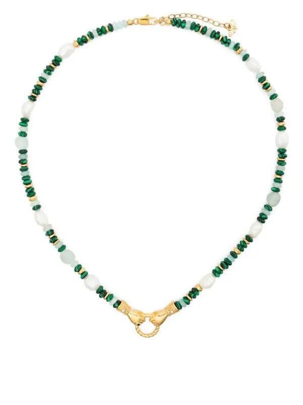 MISSOMA X Harris Reed Beaded Necklace - Green