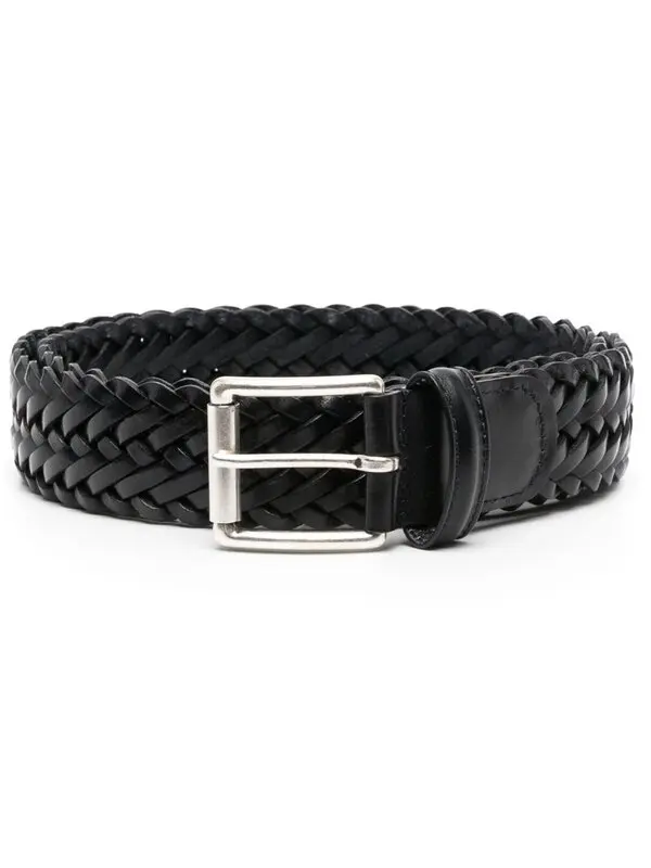 Anderson's Taric Leather Belt - Black