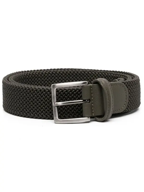 Anderson's Elastic Woven Belt - Green