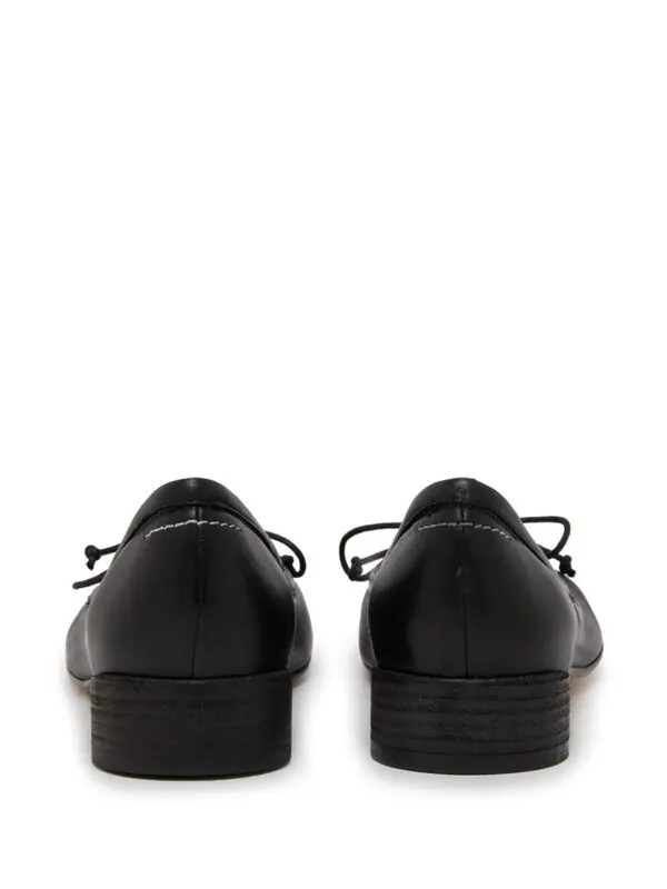 MAISON MARGIELA Anatomic Leather Ballerina Shoes - Black