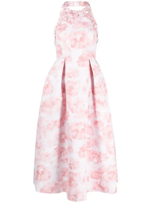 Sachin & Babi Carissa Midi Dress - Pink