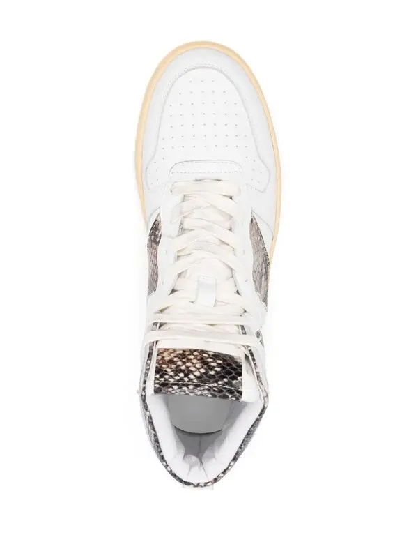 Rhude Panelled High-top Sneakers