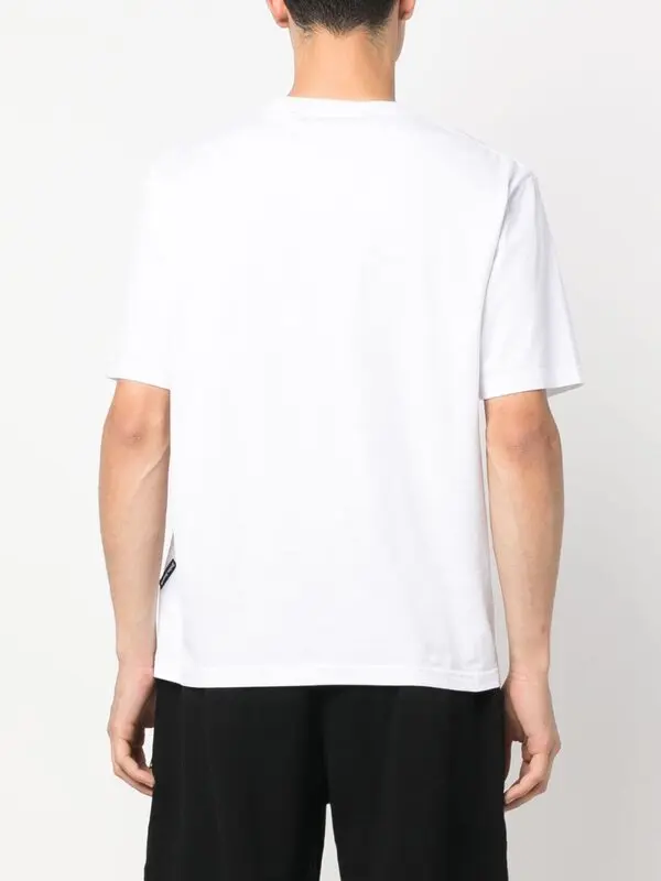 Palm Angels Monogram Cotton T-shirt - White