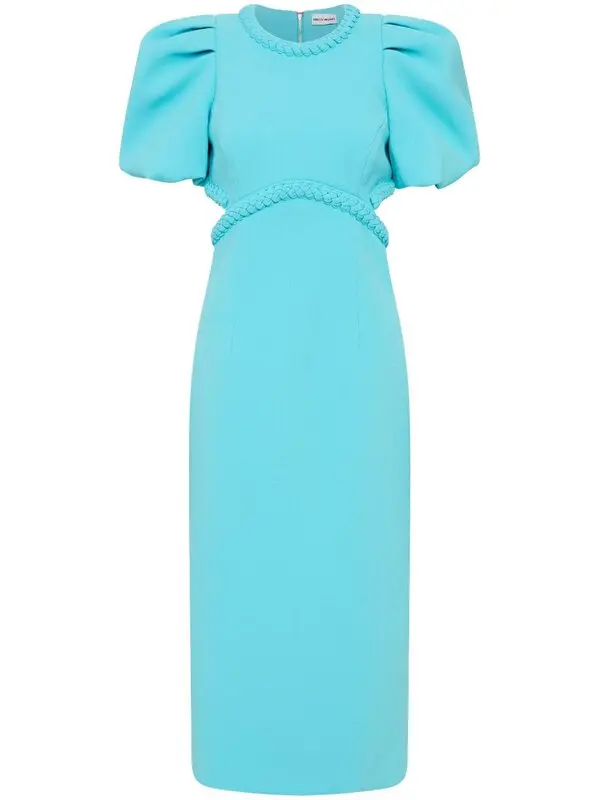 knee length dresses for ladies Annika Midi Dress  Marine Layer