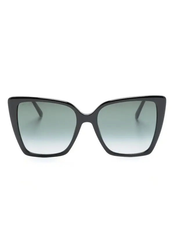 JIMMY CHOO Oversized Sunglasses - Black