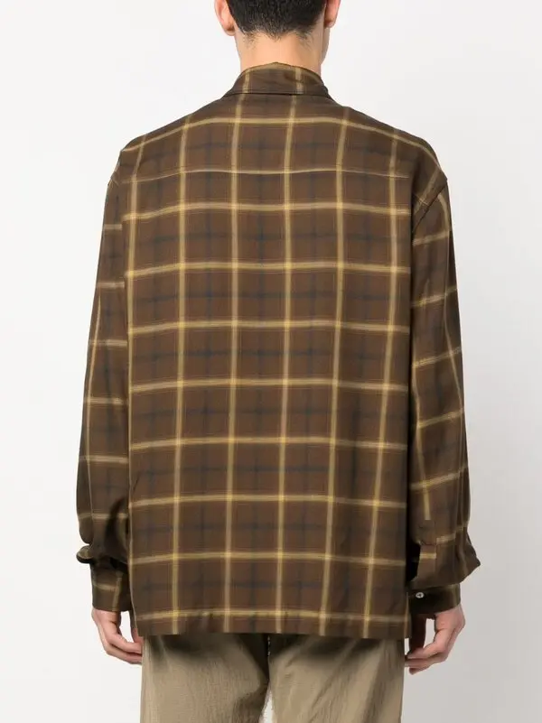 Palm Angels Logo-print Shirt - Brown