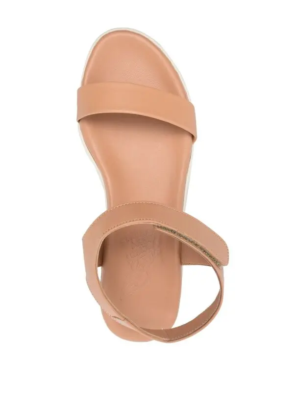 ANCIENT GREEK SANDALS Salamina Wave-detail Sandals - Neutrals