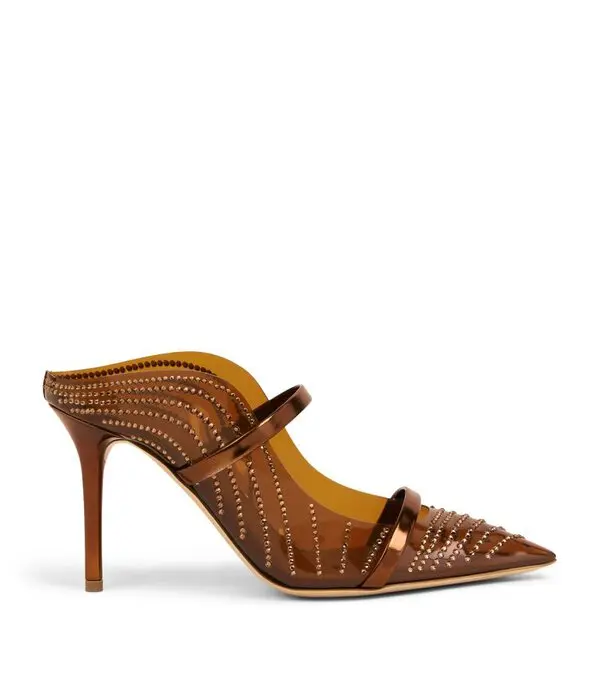 MALONE SOULIERS Embellished Maureen Mules 85