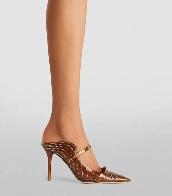 MALONE SOULIERS Embellished Maureen Mules 85