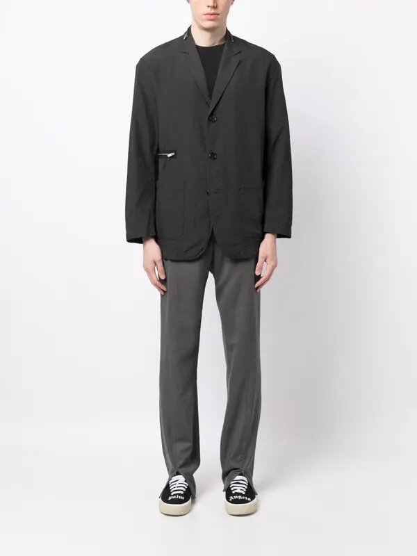 Undercover Textured Single-breasted Blazer