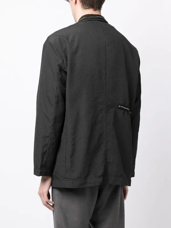 Undercover Textured Single-breasted Blazer