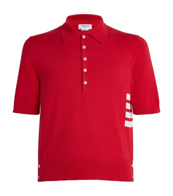Thom Browne 4-bar Polo Shirt