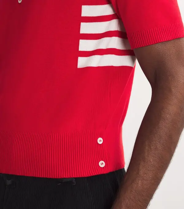Thom Browne 4-bar Polo Shirt