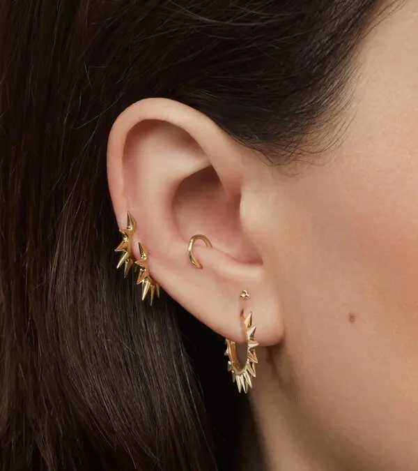 MARIA TASH Single Hoop Earring