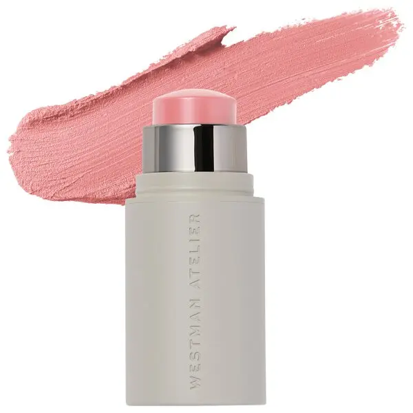 WESTMAN ATELIER Mini Petite Baby Cheeks Lip + Cheek Cream Blush Stick - Coquette
