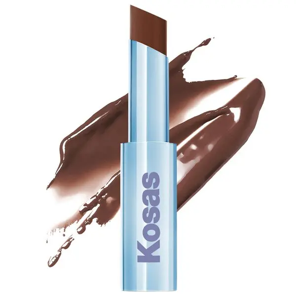 KOSAS Wet Stick Moisturizing Shiny Sheer Lipstick With Ceramides - Cinnamon Spritz