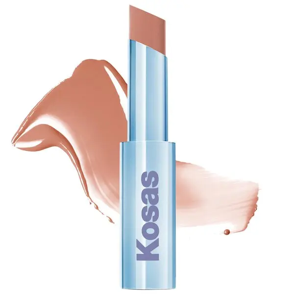 KOSAS Wet Stick Moisturizing Shiny Sheer Lipstick With Ceramides - Heatwave