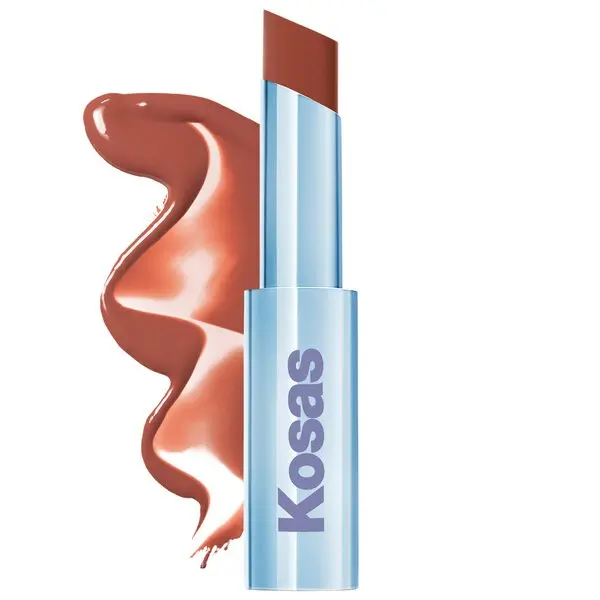 KOSAS Wet Stick Moisturizing Shiny Sheer Lipstick With Ceramides - Island High
