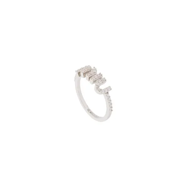 Miu Miu Zircon Ring