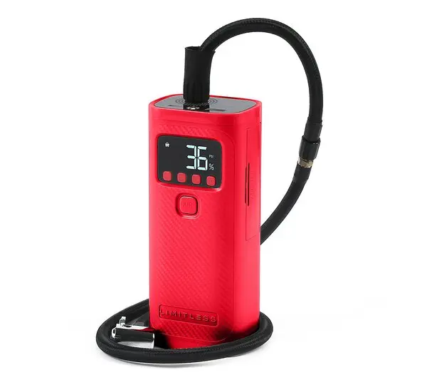 LIMITLESS Airpro Portable Air Compressor & Power Bank - One-color