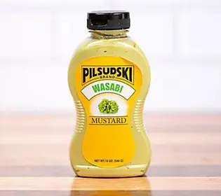 PILSUDSKI 12-oz Bottles Of Wasabi Mustard - One-color