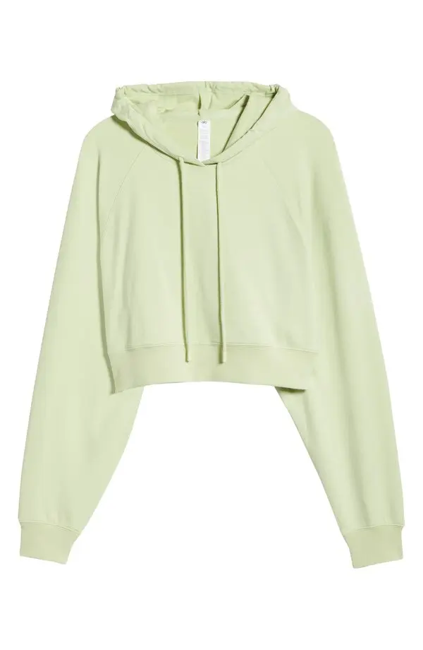 Alo Yoga Double Take French Terry Crop Hoodie