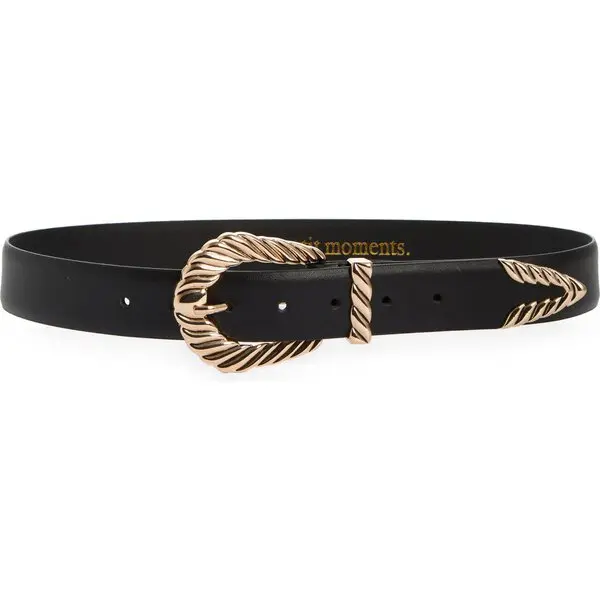 PETIT MOMENTS Modern Rodeo Belt - Black