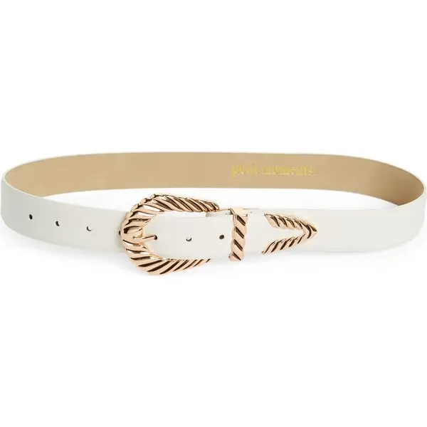 PETIT MOMENTS Modern Rodeo Belt - White