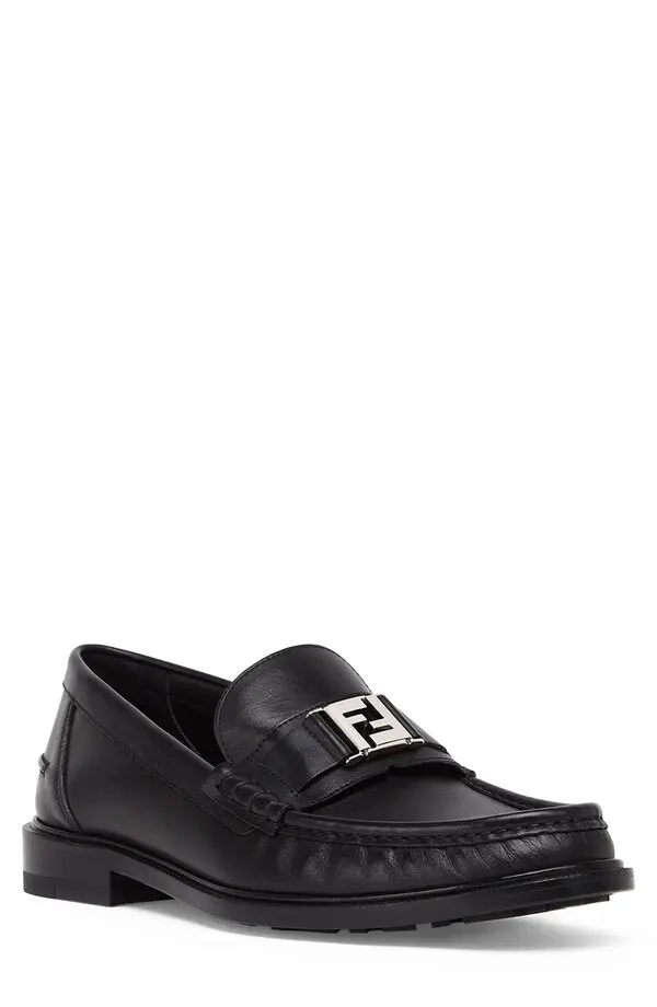 Fendi Ff Logo Loafer