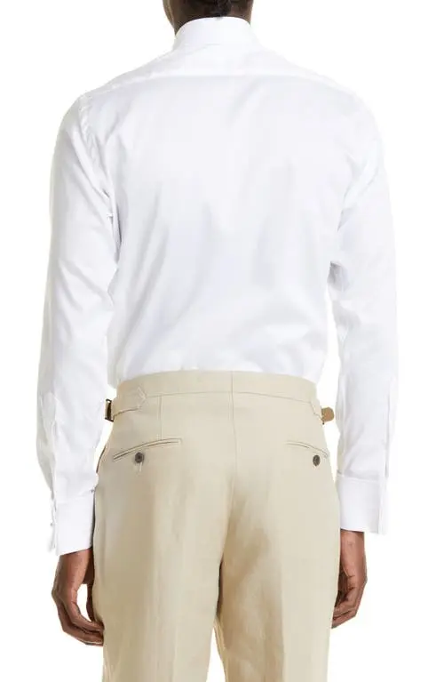Thom Sweeney Cotton & Lyocell Dress Shirt