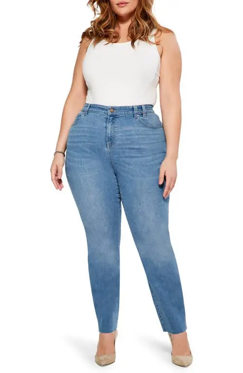 NIC+ZOE Ankle Straight-leg Jeans - Horizon