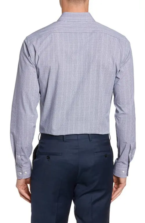 Nordstrom Tech-smart Trim Fit Stretch Plaid Dress Shirt