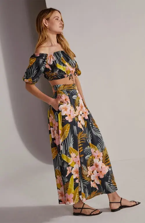 favorite daughter off the shoulder dress Favorite Daughter The Best Dressed Guest Dress in Blondie