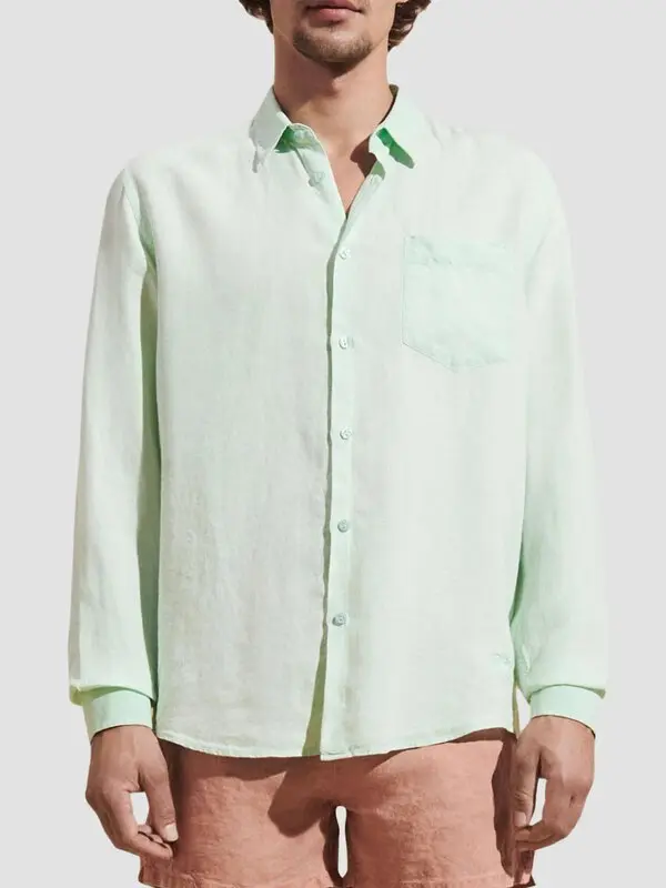 Vilebrequin Caroubis Linen Shirt