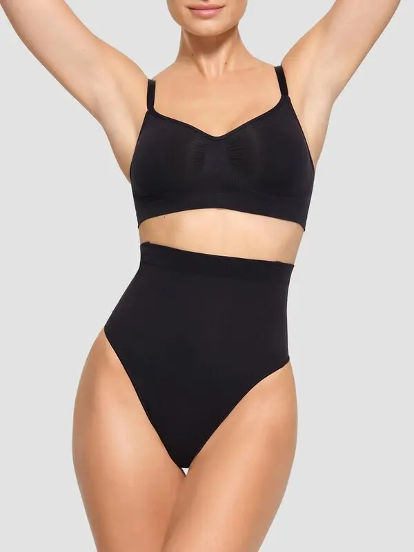 SKIMS Core Control Thong - Onyx