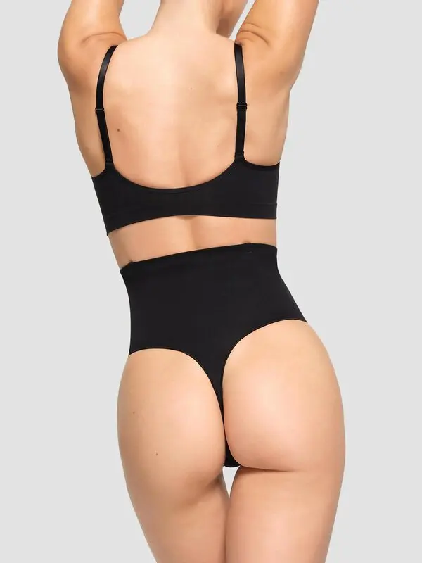 SKIMS Core Control Thong - Onyx