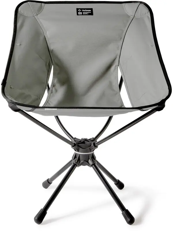 Neighborhood Helinox Logo-Print Swivel Chair In Gray - 50% Off