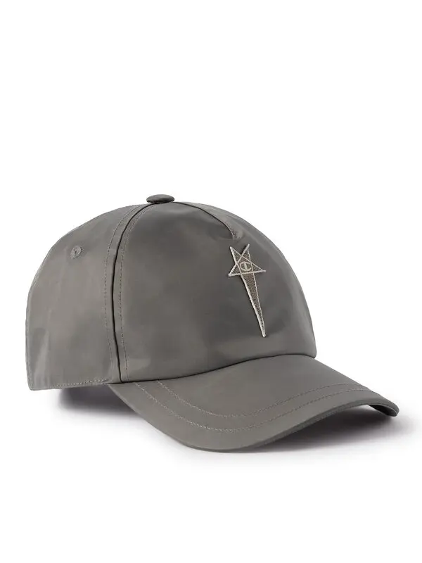 Rick Owens Champion Logo-appliquéd Recycled-shell Cap