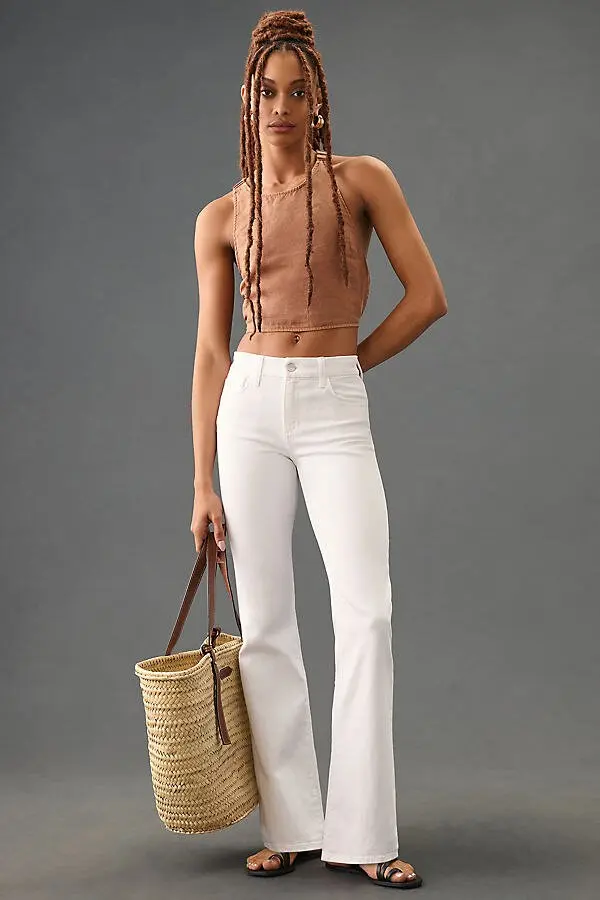 Joe's Jeans The Provocateur Bootcut Jeans - White
